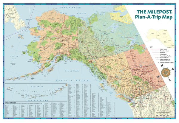 2026 Milepost Plan-A-Trip Map – The Milepost